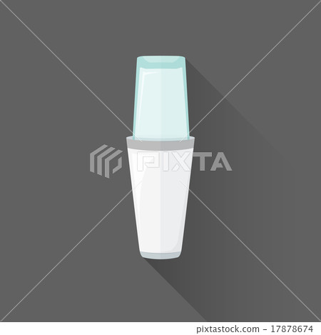vector flat barman boston shaker illustration icon - Stock Illustration ...