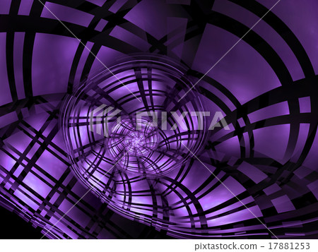 Abstract computer-generated violet tech background - Stock Illustration ...