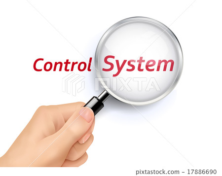 3d, magnifying glass, system - Stock Illustration [17886690] - PIXTA