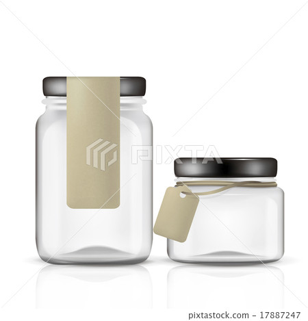 container, glass, label - Stock Illustration [17887247] - PIXTA