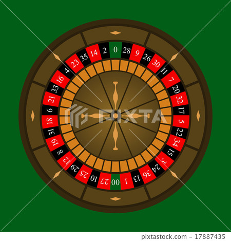 Roulette Wheel Icon - Stock Illustration [17887435] - PIXTA