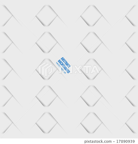 Vector white squares. Abstract backround - Stock Illustration [17890939 ...