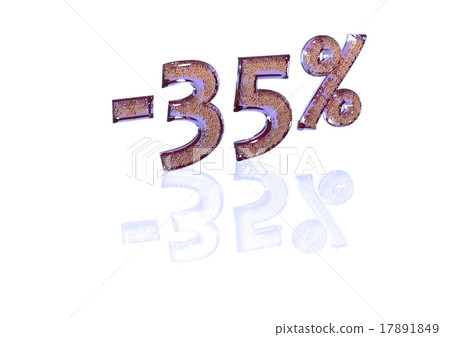 Inscription minus 35 percent - Stock Illustration [17891849] - PIXTA