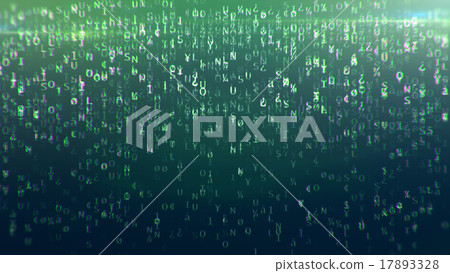 Matrix style background - Stock Illustration [17893328] - PIXTA