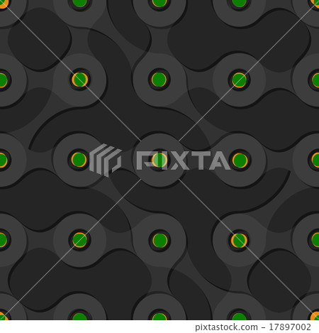 Seamless background pattern with metaball form. - Stock Illustration ...