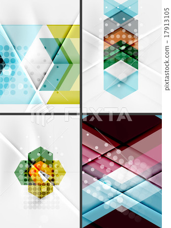 Set of angle and straight lines design abstract - Stock Illustration ...