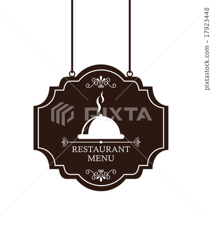 menu design over white background vector... - Stock Illustration ...
