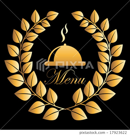 menu design over black background vector... - Stock Illustration ...