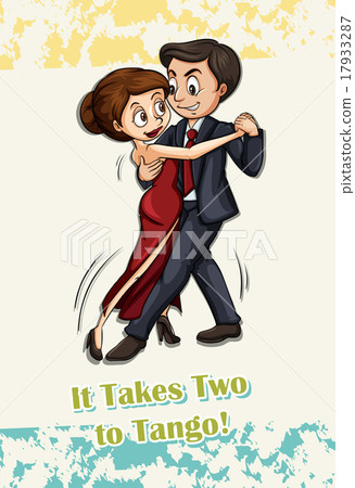 Takes two to tango - Stock Illustration [17933287] - PIXTA