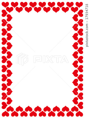 Cute heart frame - Stock Illustration [17934718] - PIXTA