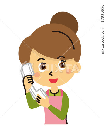 Mother calling - Stock Illustration [17939650] - PIXTA