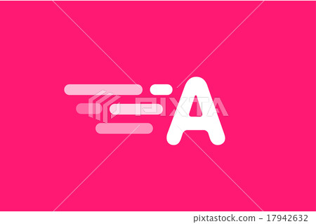Fast line logo A monogram icon - Stock Illustration [17942632] - PIXTA