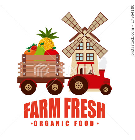 farm fresh - Stock Illustration [17964180] - PIXTA