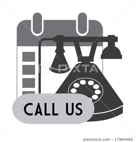 call us - Stock Illustration [17964468] - PIXTA
