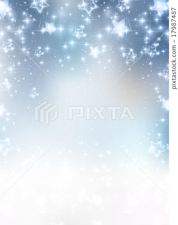 Star snow background - Stock Illustration [17987487] - PIXTA