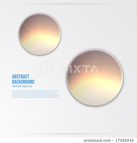 Vector circle object. design trend and transparent - Stock Illustration ...