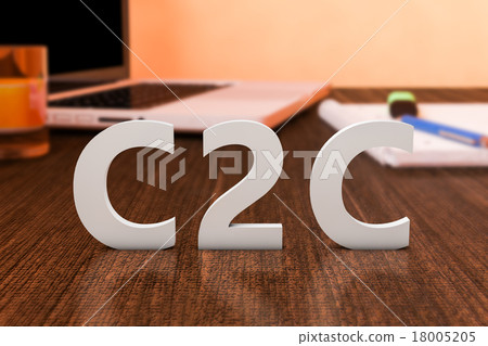 C2C Concept - Stock Illustration [18005205] - PIXTA