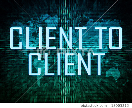 Client to Client-插圖素材 [18005213] - PIXTA圖庫
