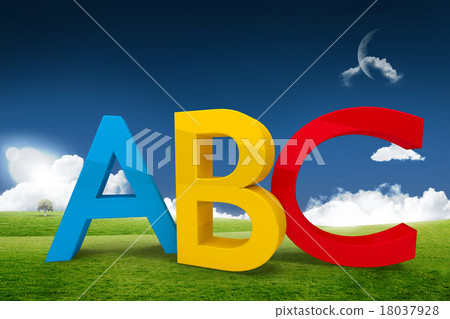 Composite image of abc graphic - Stock Illustration [18037928] - PIXTA