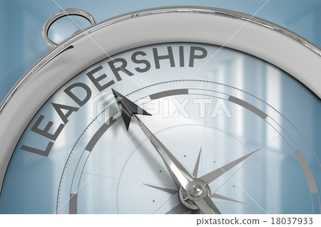 Composite image of compass pointing to leadership - Stock Illustration ...