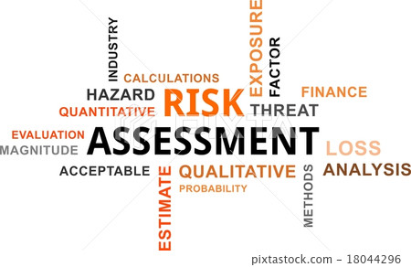 word cloud - risk assessment - Stock Illustration [18044296] - PIXTA