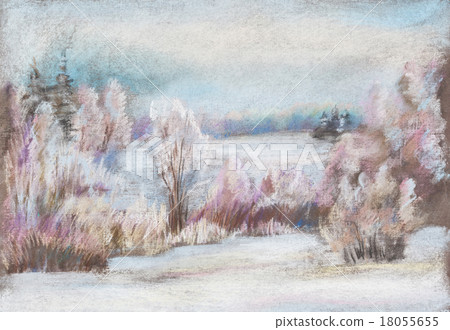 Hoarfrost - Stock Illustration [18055655] - PIXTA