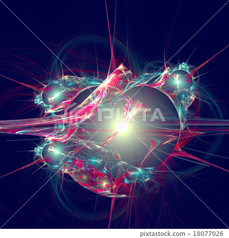 abstract figure to background - Stock Illustration [18077026] - PIXTA