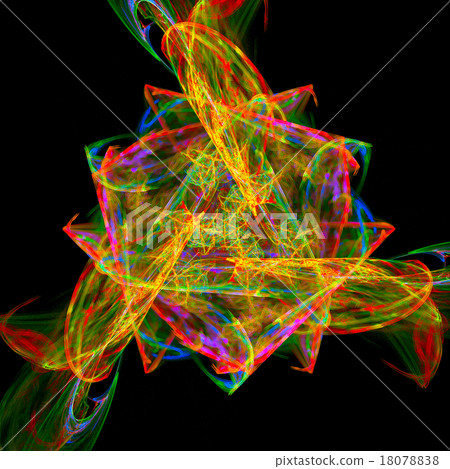 abstract figure to background - Stock Illustration [18078838] - PIXTA