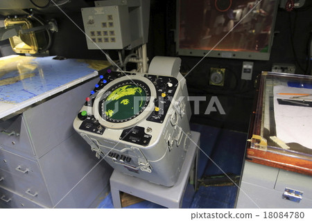 Battleship Missouri CIC (Battle Command Center) - Stock Photo [18084780 ...