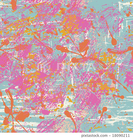 Endless texture in bright colors - Stock Illustration [18090211] - PIXTA