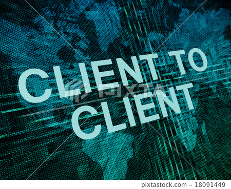Client to Client - Stock Illustration [18091449] - PIXTA