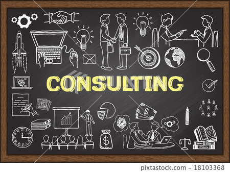 consulting - Stock Illustration [18103368] - PIXTA