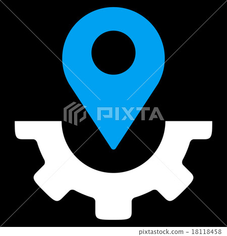 Service Map Marker Icon - Stock Illustration [18118458] - PIXTA