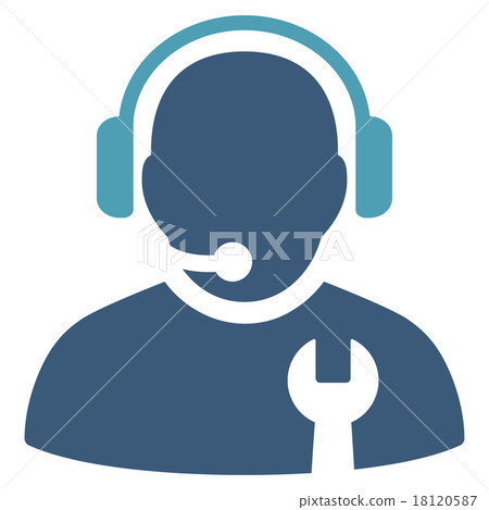 Service Operator Icon - Stock Illustration [18120587] - PIXTA
