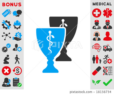 Medical Cups Icon - Stock Illustration [18138734] - PIXTA