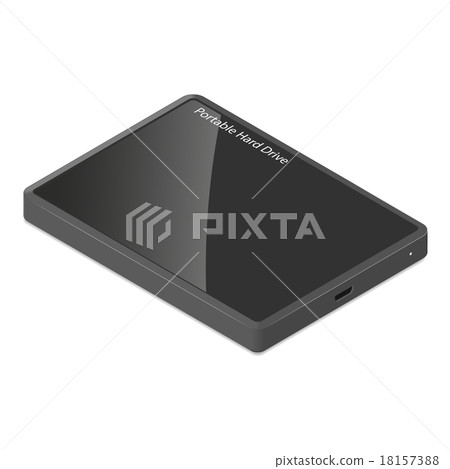 Pocket hdd isometric icon-插圖素材 [18157388] - PIXTA圖庫