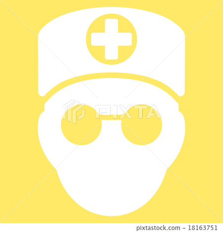 Doctor Head Icon-插圖素材 [18163751] - PIXTA圖庫