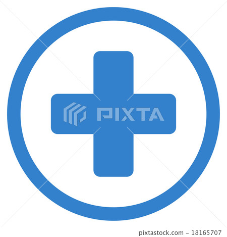 Rounded Plus Icon - Stock Illustration [18165707] - PIXTA
