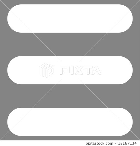 Stack flat white color icon - Stock Illustration [18167134] - PIXTA
