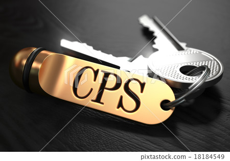 Keys with Word CPS on Golden Label. - Stock Illustration [18184549] - PIXTA