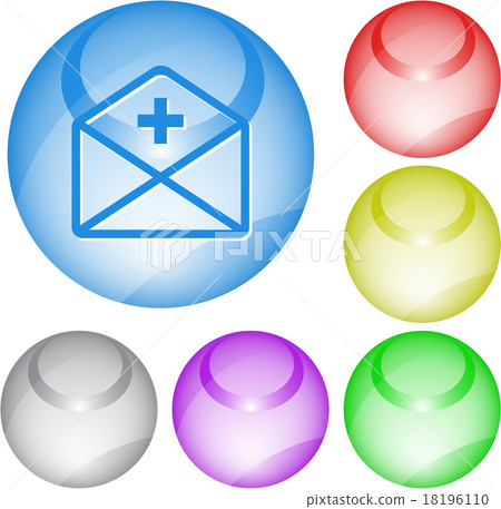 mail plus - Stock Illustration [18196110] - PIXTA
