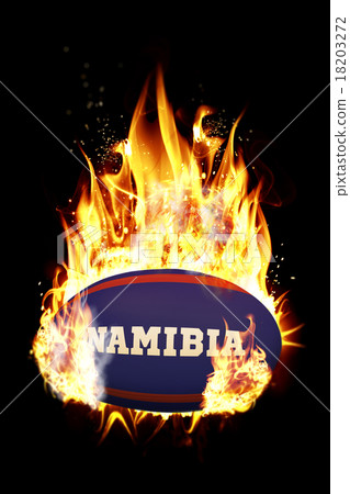 Composite image of rugby ball for namibia - Stock Illustration ...
