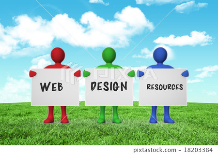 Composite image of web design resources - Stock Illustration [18203384 ...