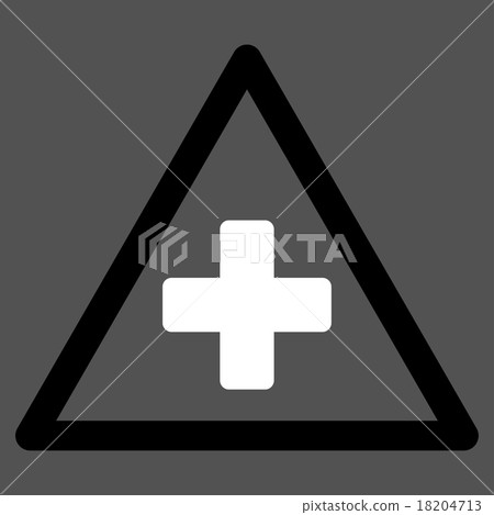 Health Warning Icon - Stock Illustration [18204713] - PIXTA