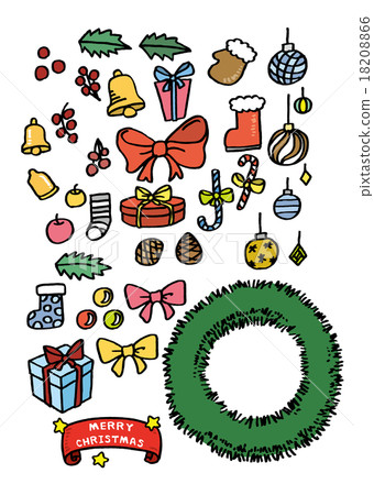 Christmas lease set - Stock Illustration [18208866] - PIXTA