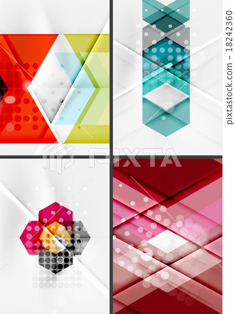 Set of angle and straight lines design abstract - Stock Illustration ...