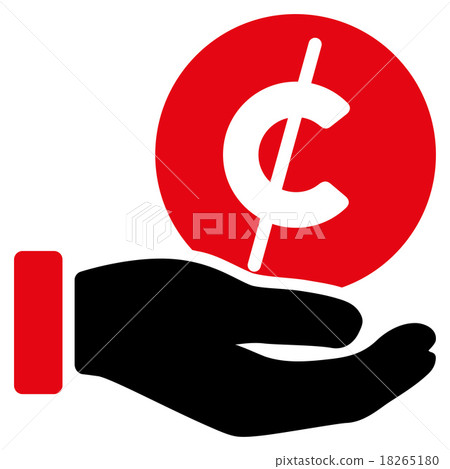 Coin Micropayment Icon - Stock Illustration [18265180] - PIXTA