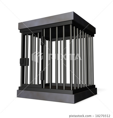 3D rendered image depicting iron grid - Stock Illustration [18270312 ...