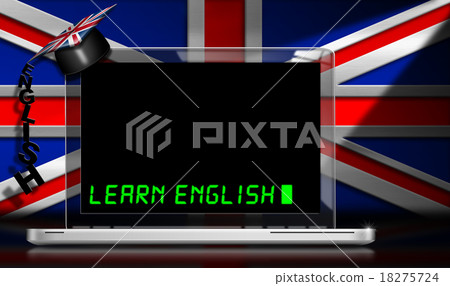 Learn English - Laptop Computer - Stock Illustration [18275724] - PIXTA