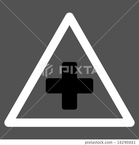 Health Warning Icon - Stock Illustration [18290881] - PIXTA